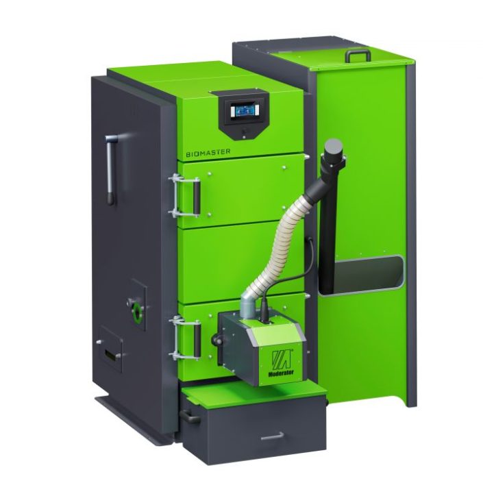 Täisautomaatne pelletikatel BioMaster Keskonnasõbralikud küttesüsteemid